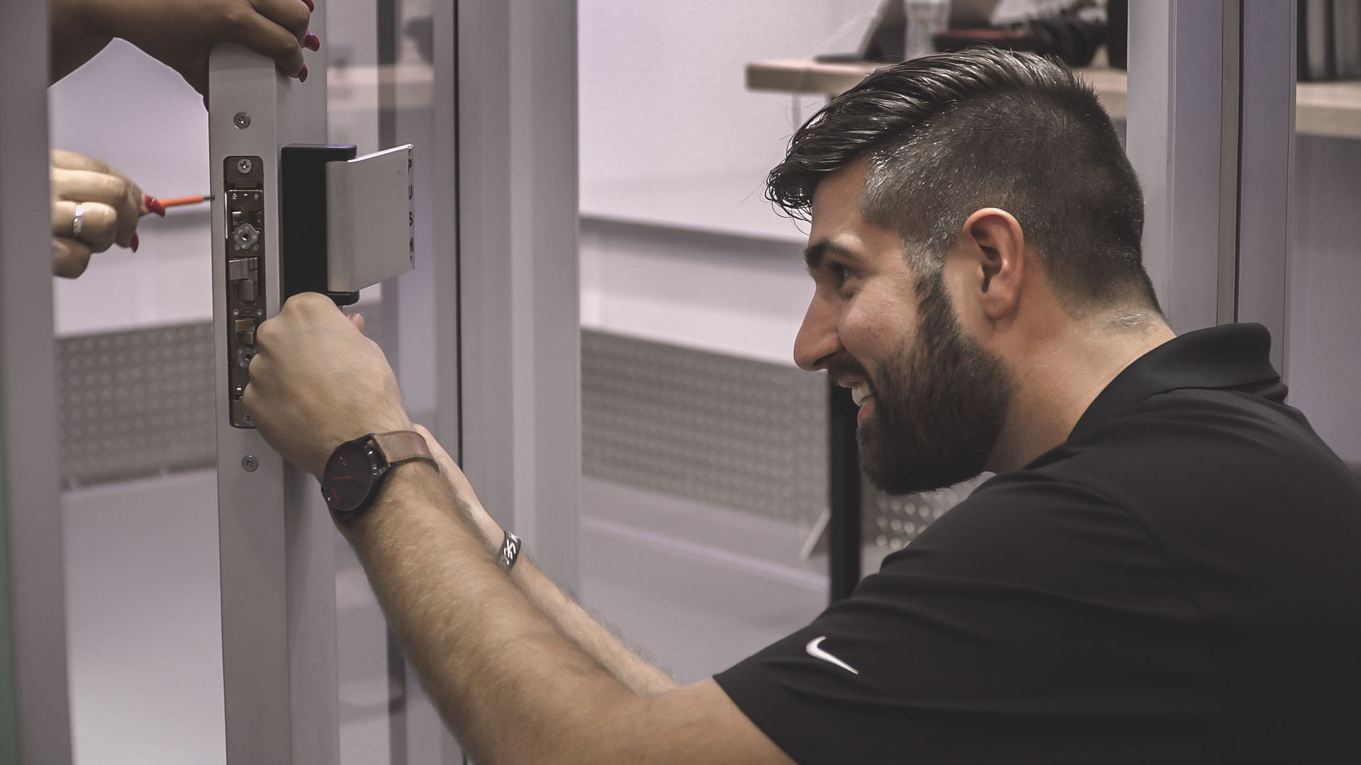 Mobile Installation Training Showroom | ASSA ABLOY Academy